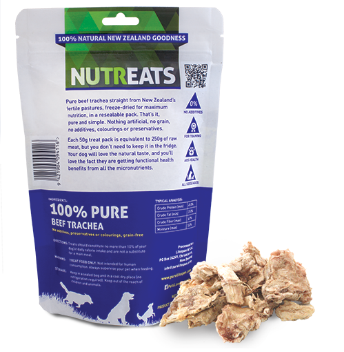 NuTreats - Beef Trachea (for Dogs) – SgPetstop